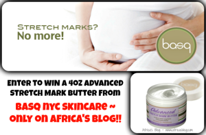 basq NYC Skincare - Advanced Stretch Mark Butter ~ Review & Giveaway!