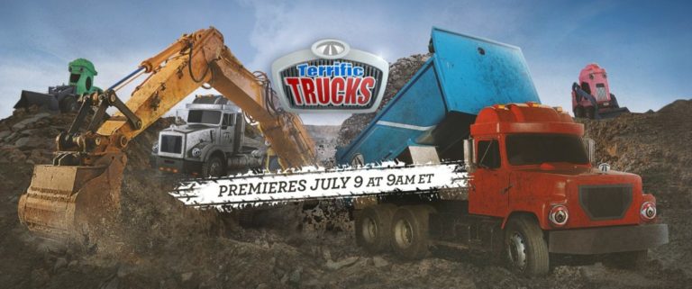 Terrific Trucks Sprout Channel's live-action show #TerrificTrucks