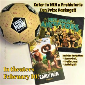 Prehistoric Fun with Early Man - Prize Package Giveaway! #EarlyMan